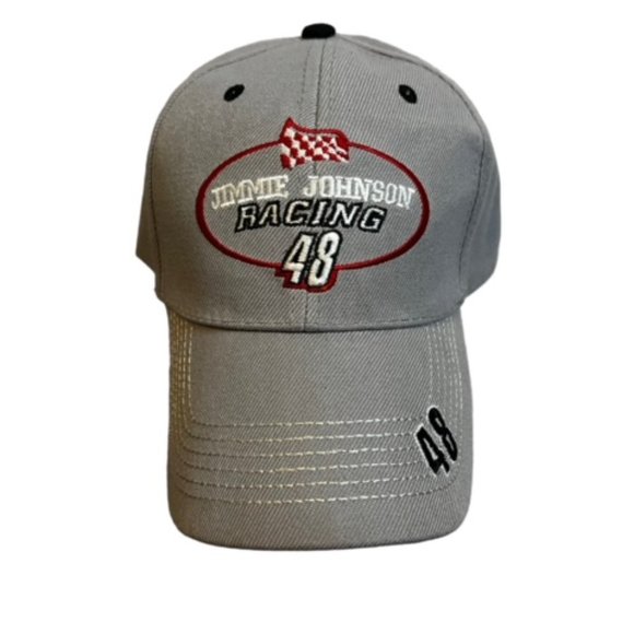 Accessories | Jimmy Johnson Racing 48 Nascar Adjustable Hat Cap | Poshmark